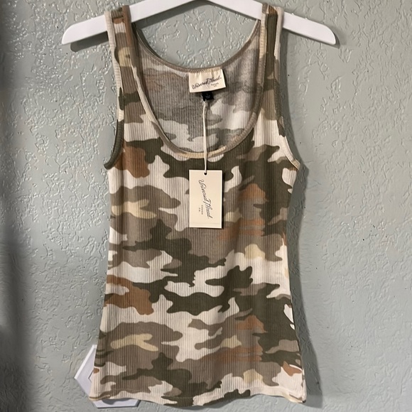 Universal Thread | Tops | Universal Thread Tank Top Camouflage Ribbed ...